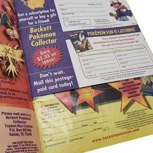 Beckett | Accents | Beckett Pokemon Collector Magazine March 20 Vol 3 ...